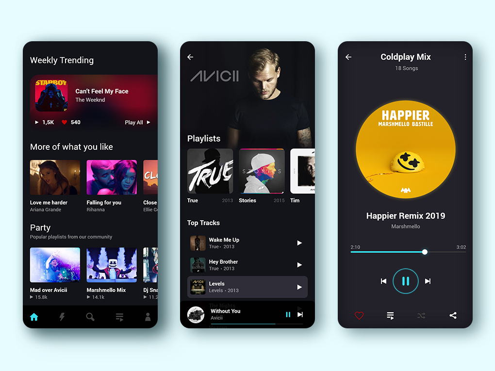 Music Player App User Interface Design by Rahul Singh Negi on Dribbble Music Player App User Interface Design by Rahul Singh Negi on Dribbble