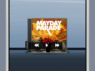 Now Playing Lockscreen Theme by Mathieu White on Dribbble