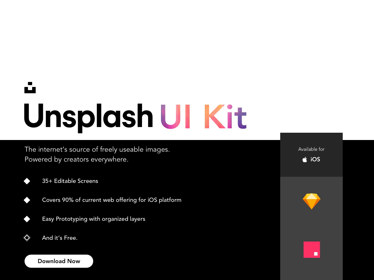 Unsplash iOS UI Kit - Sketch & Invision Studio 🆓🆓🆓 by Addie Design Co ...