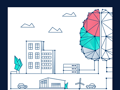 Landing page by Bouchra on Dribbble