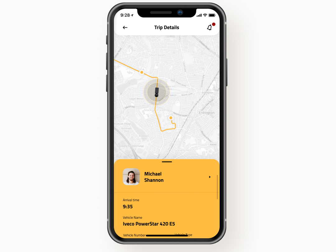 Tracking App by Tatsiana P on Dribbble