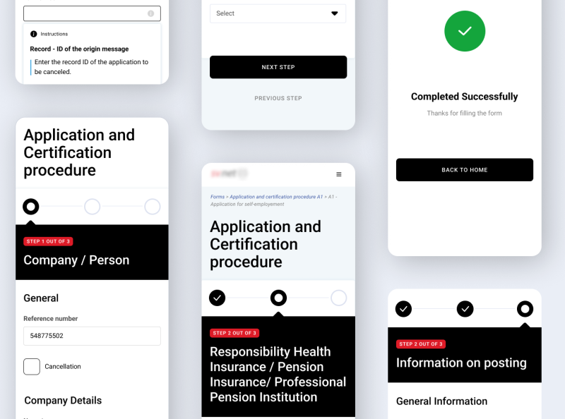 Responsive form wizard by Amal Babu on Dribbble Responsive form wizard by Amal Babu on Dribbble
