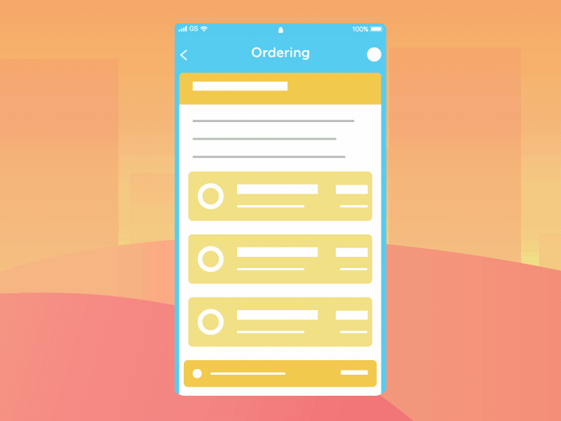 Food delivery animation by Dmitry 🦑 on Dribbble