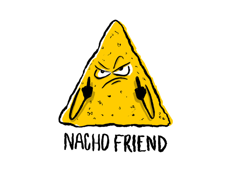 Nacho Friend by Peter Clayton on Dribbble