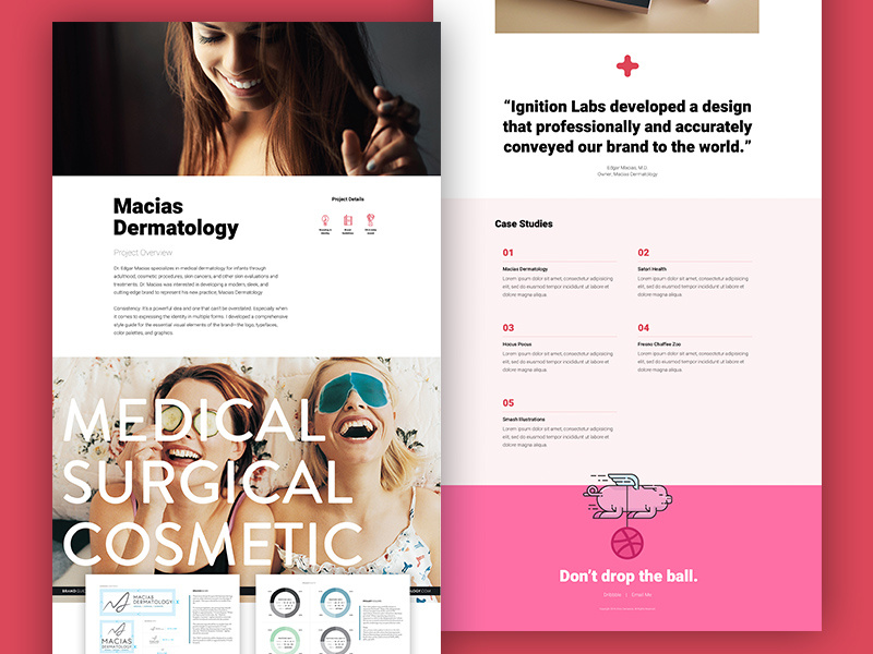 Case Study Updated Design by Elvis Camarena on Dribbble