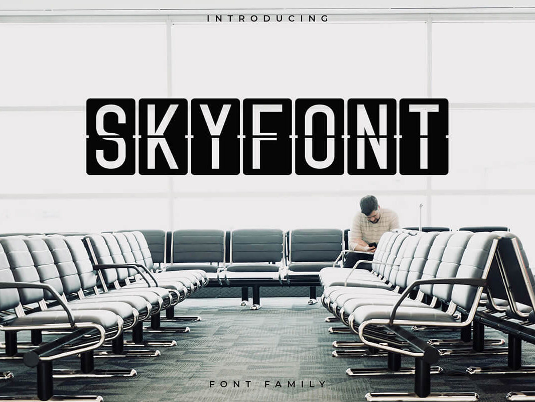Free Skyfont Sans Serif Font by Creativetacos on Dribbble