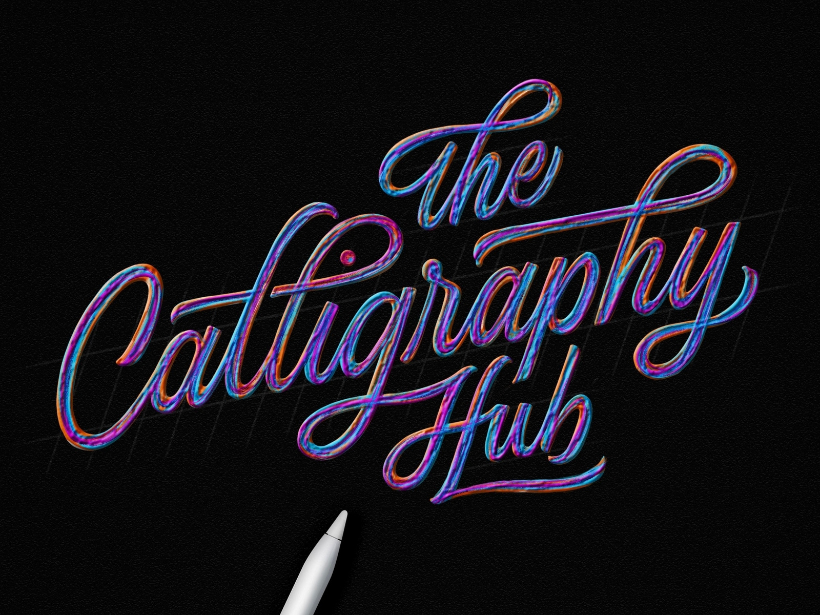 The Calligraphy Hub - Artist Profile Series by Jake Givens on Dribbble