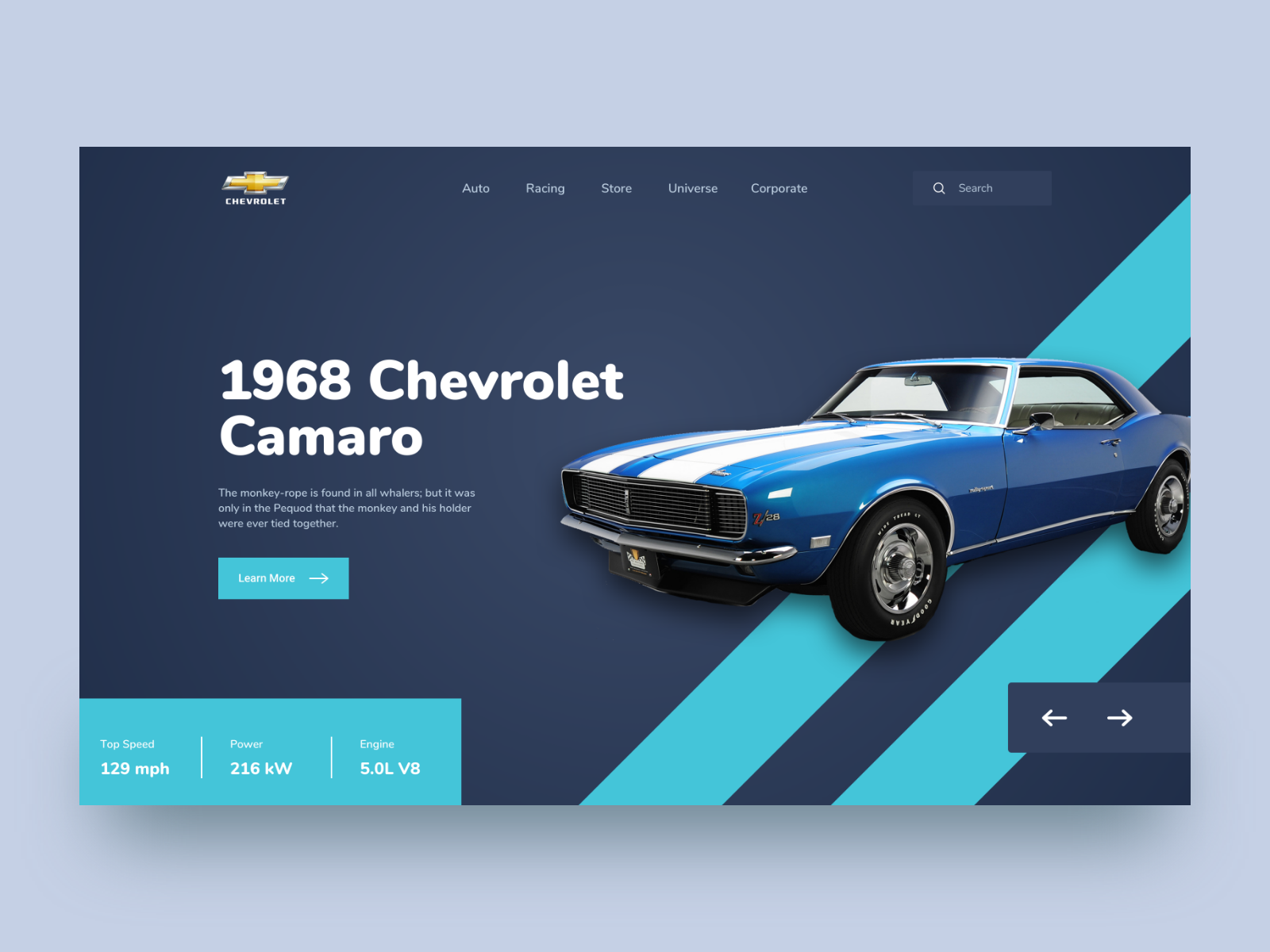 Chevrolet Camaro by Shakibul Islam on Dribbble