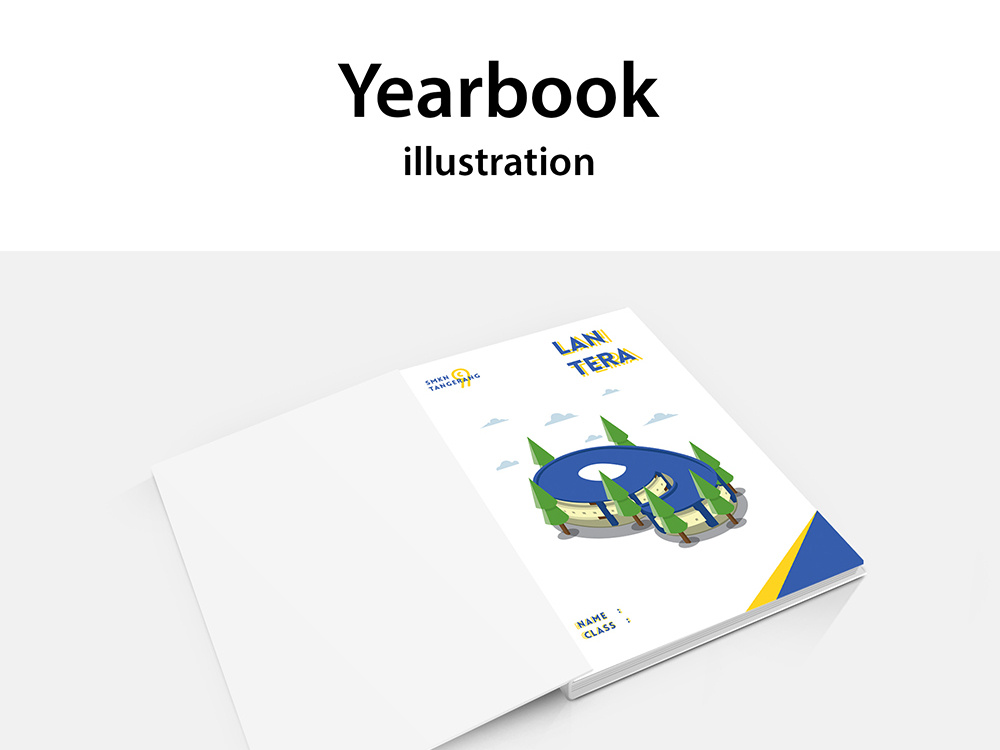 Yearbook illustration by Aji on Dribbble