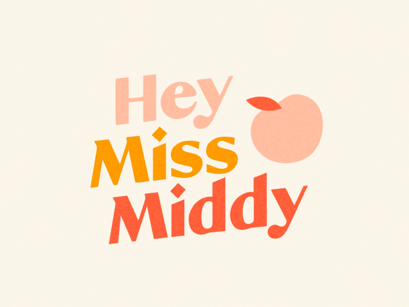 Hey Miss Middy Logo by Kristyn Lapp on Dribbble