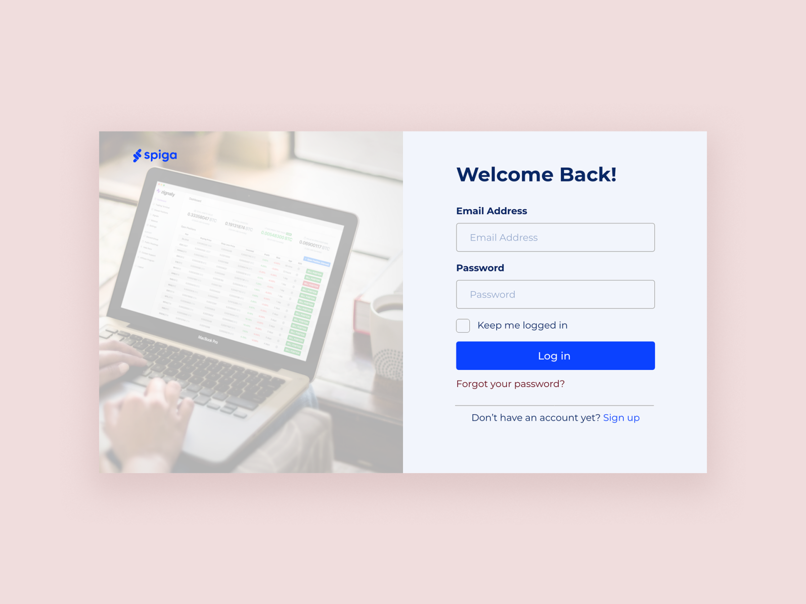 Login Page Concept by Brent Ve on Dribbble
