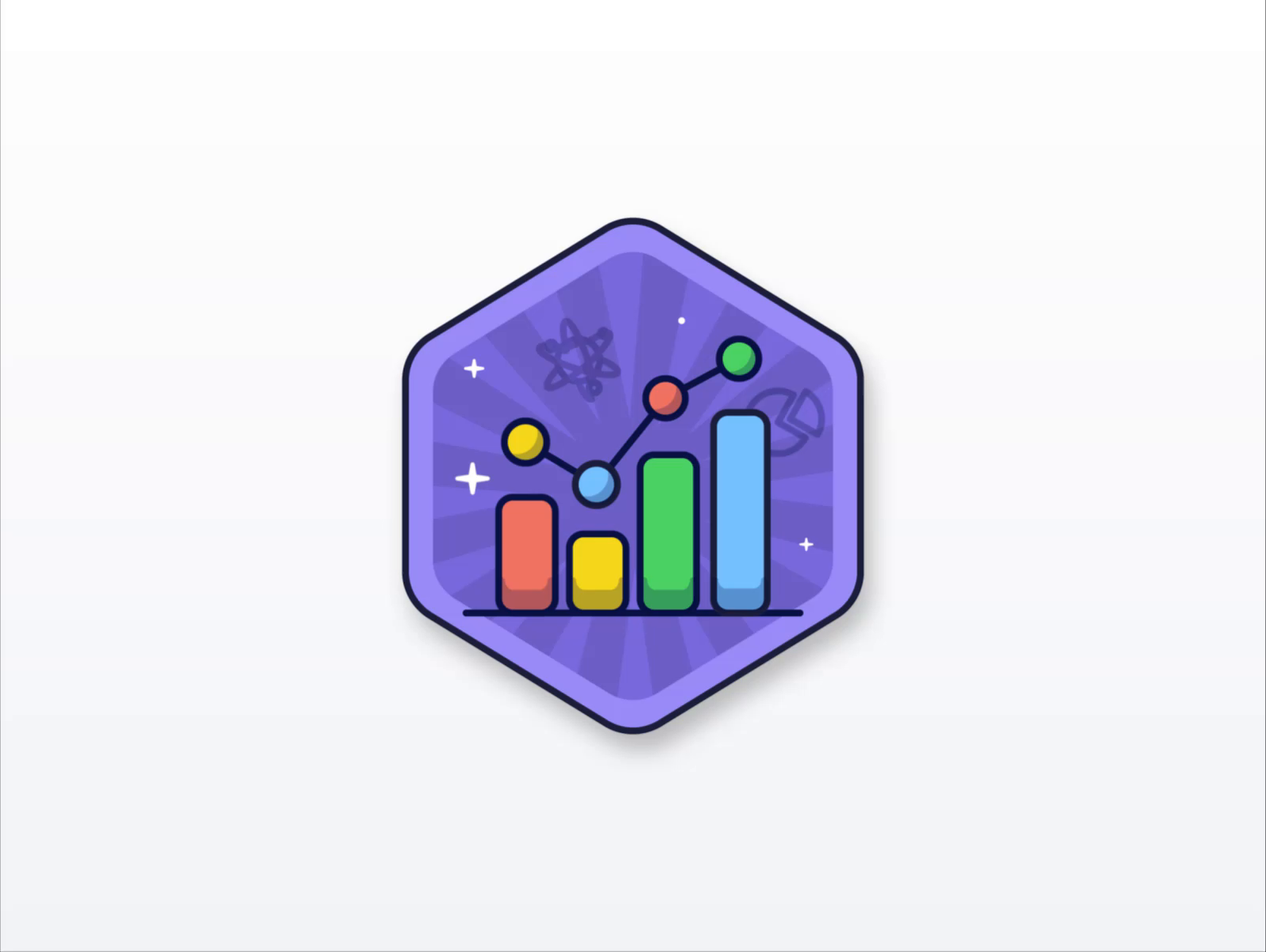 Data analysis badge animated by Liberith on Dribbble