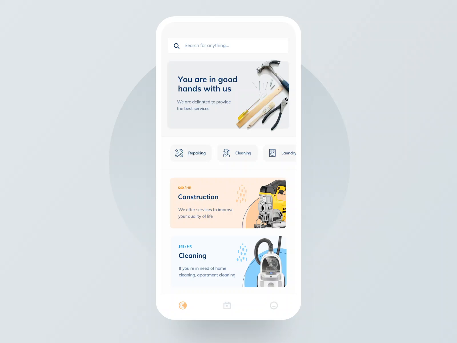 Housing Services App by Pham Huy for Fireart Studio on Dribbble