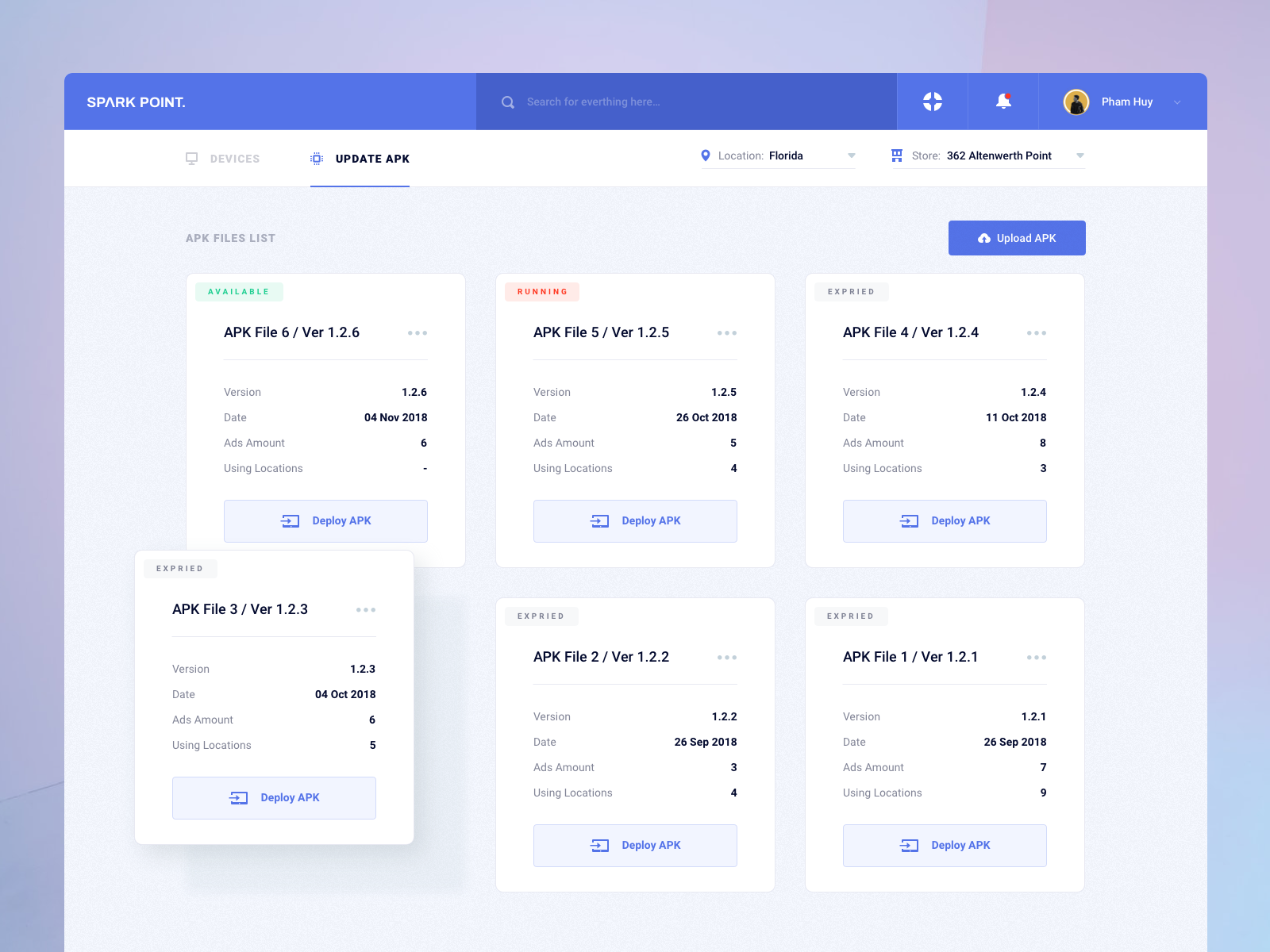Devices Management Platform 02 by Pham Huy on Dribbble