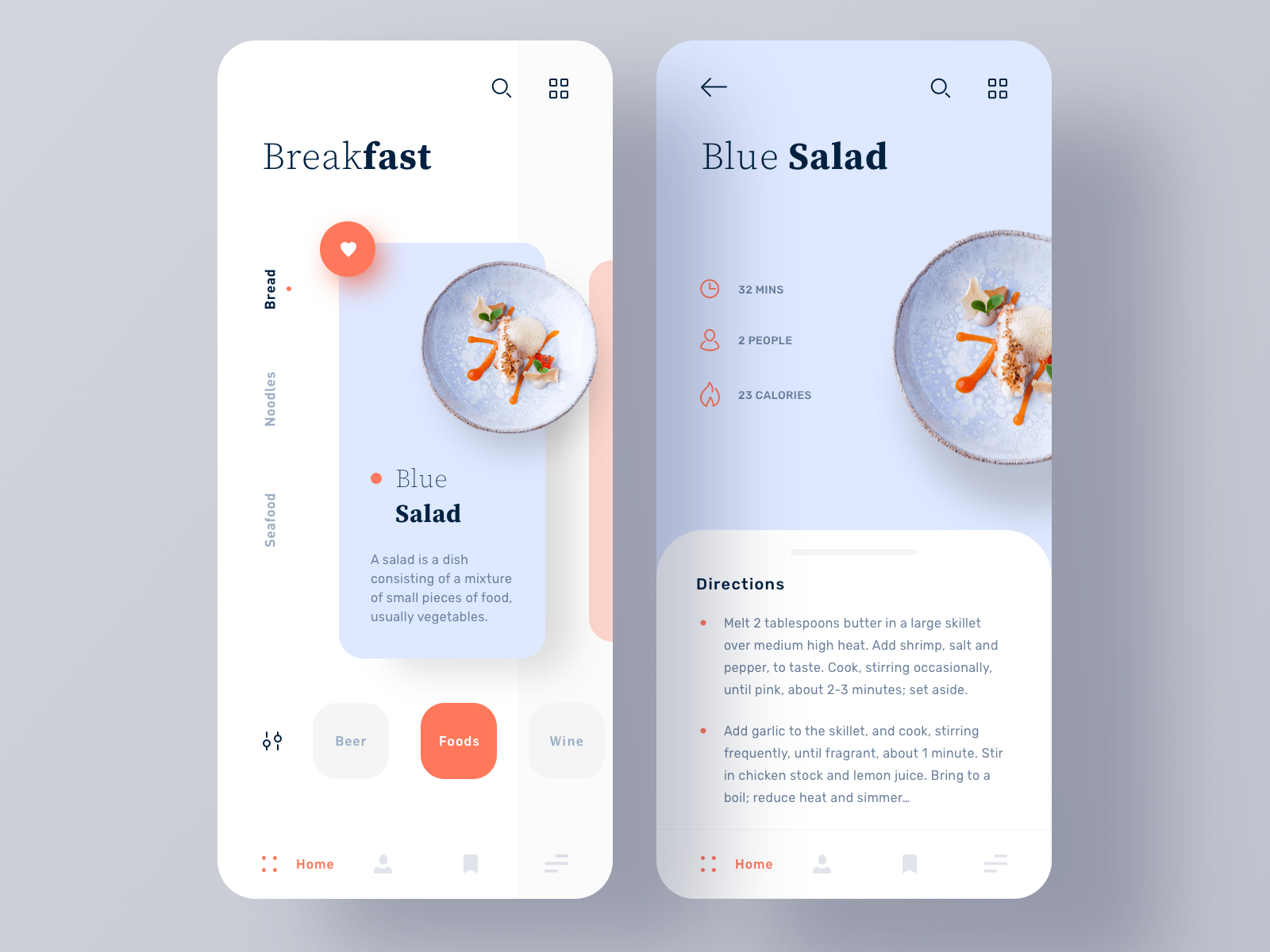 Cooking Recipe App by Pham Huy on Dribbble