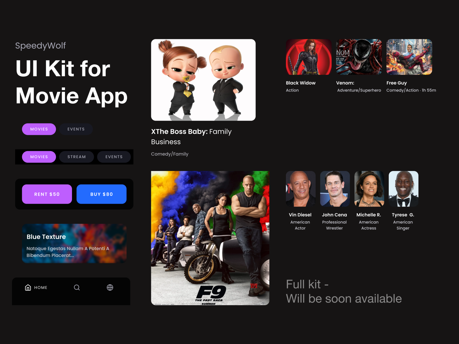 Movie App - UI Kit 🤗 by Atish on Dribbble Movie App - UI Kit 🤗 by Atish on Dribbble