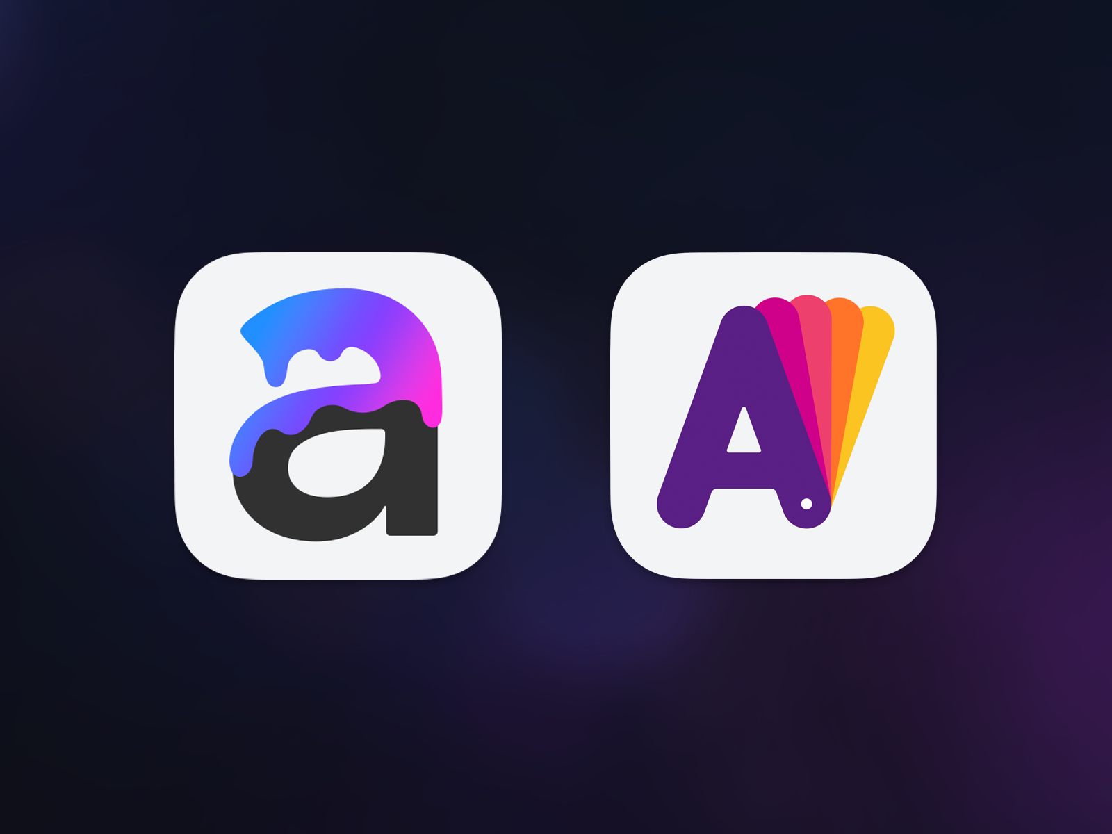 Art Text and Letters app icons by Buzuk on Dribbble