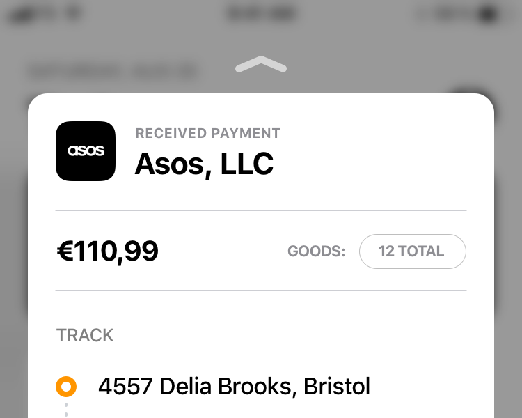 Newbank - Today page, iOS 11 by Bohdan Kononets for Flatstudio on Dribbble