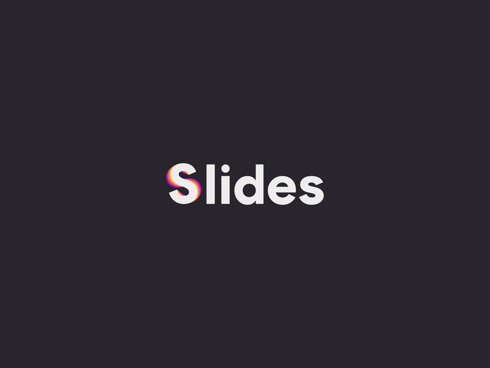Slides Rebranded Logo by Leander Nelissen on Dribbble