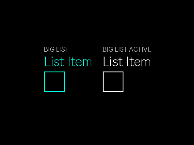 Push big list by Victor Mark for Ableton on Dribbble
