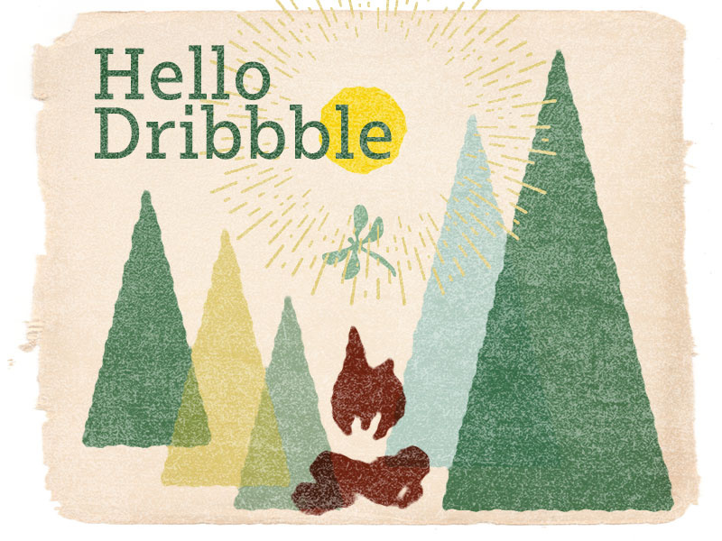 Hello Dribble by Joe Morris on Dribbble