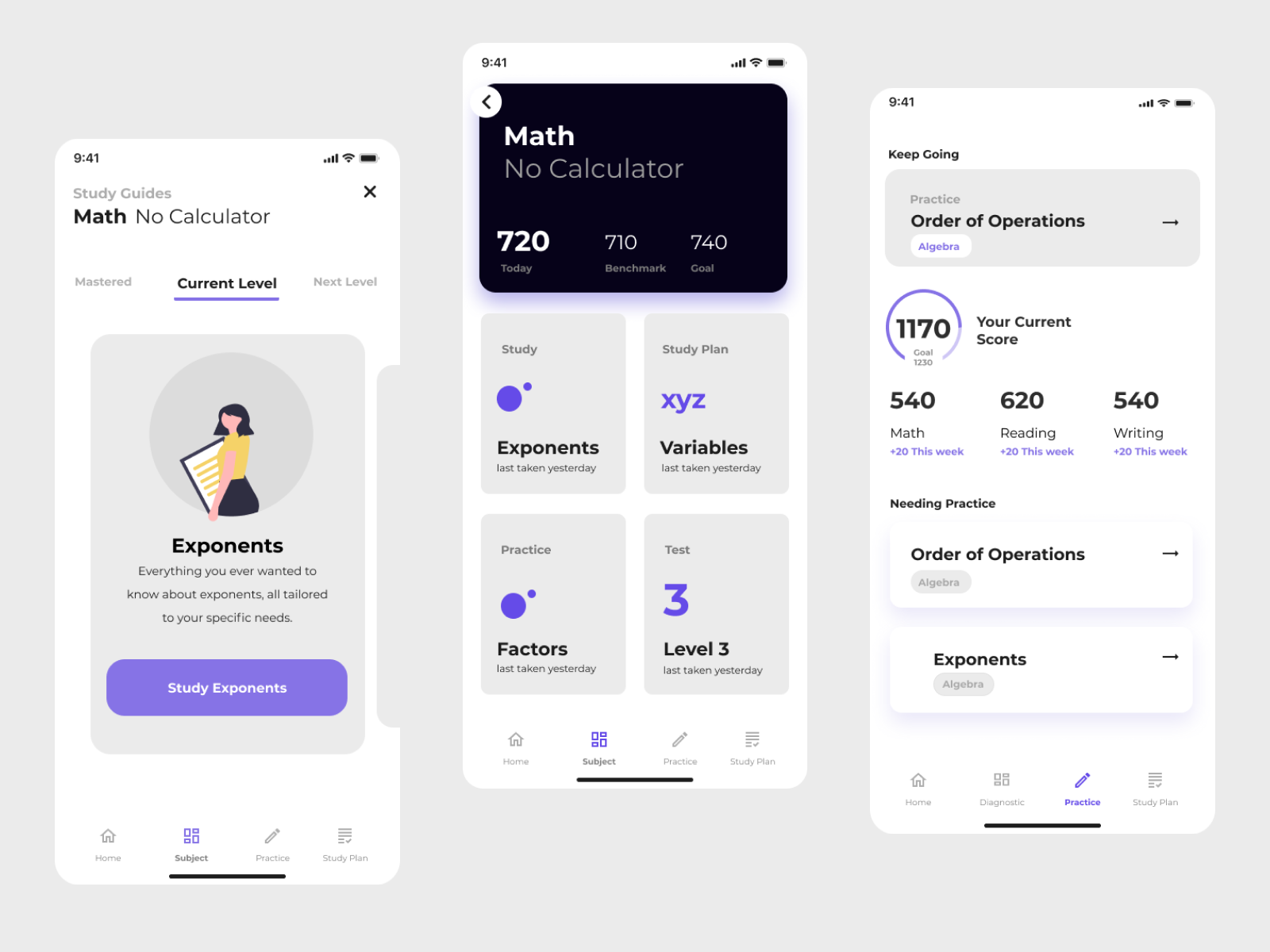 Study App by David Lipman on Dribbble