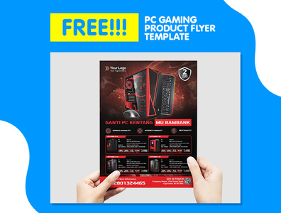 PC Gaming Product Catalog Flyer For Sale Promotion Template PSD by ...