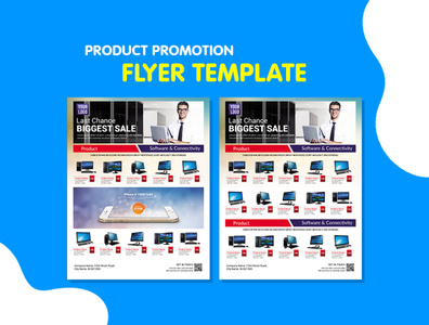 Sale Catalouge Product Flyer Template by Muhammad irvan on Dribbble