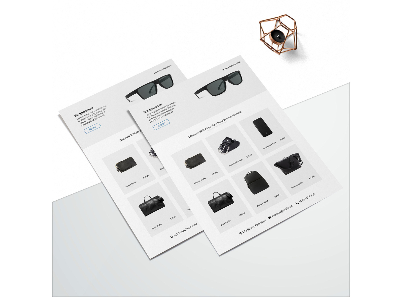 Printable Product Flyer Template by Muhammad irvan on Dribbble