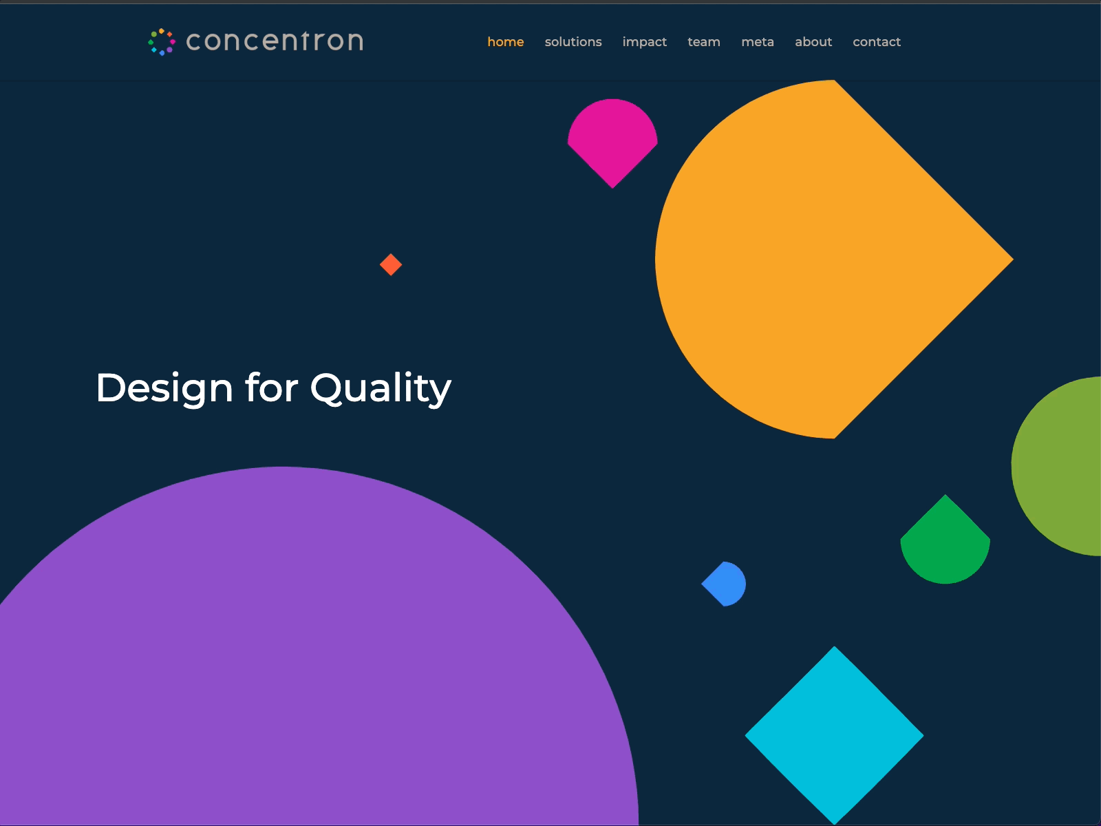 Morphing homepage animation by Helvetic Brands® on Dribbble