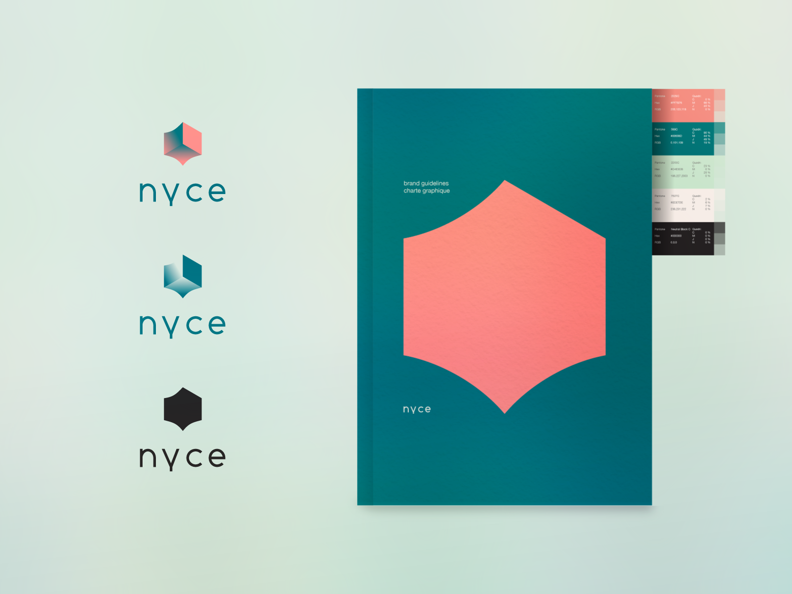 nyce by Helvetic Brands® on Dribbble