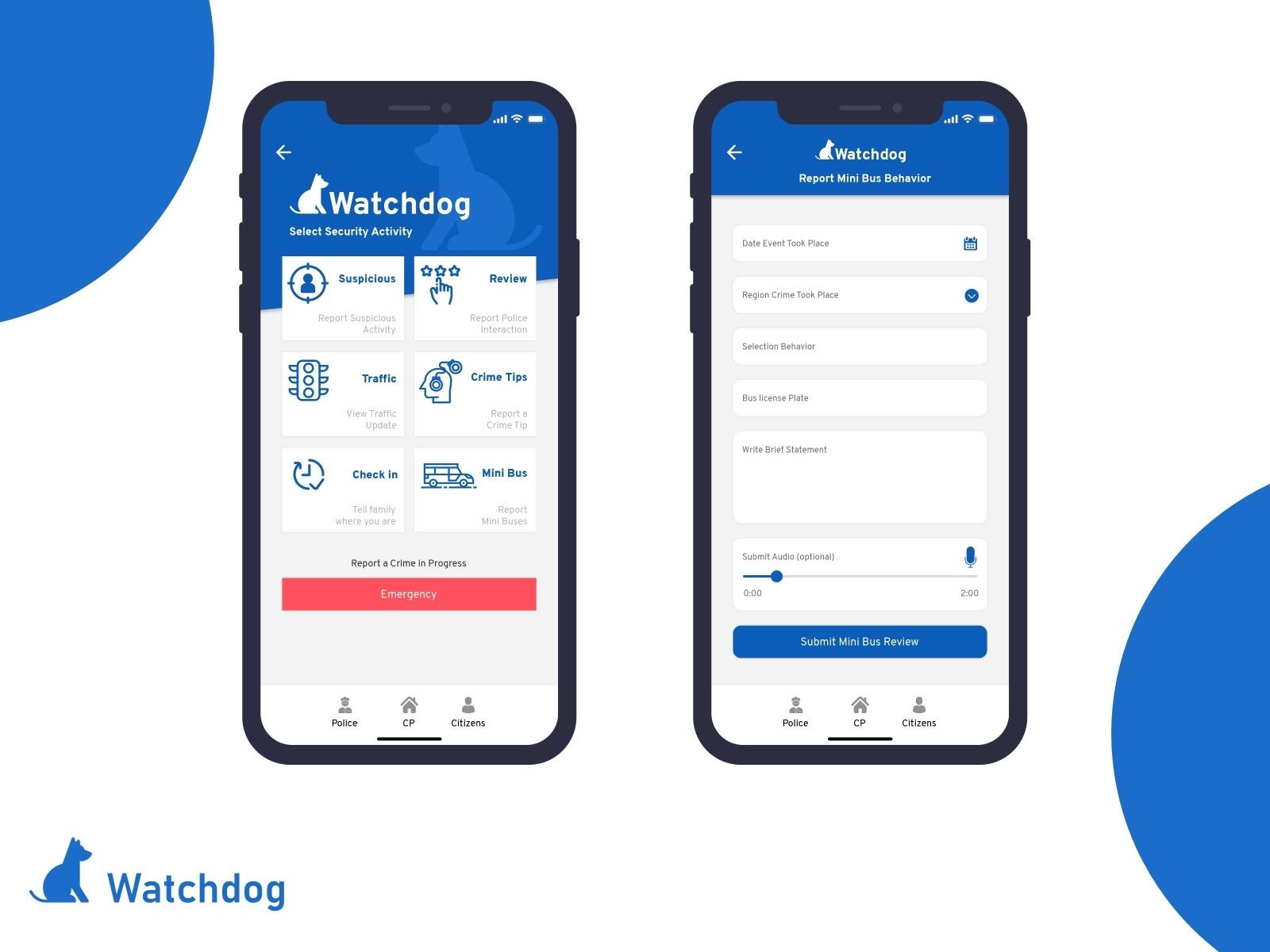 Watchdog by chirag on Dribbble