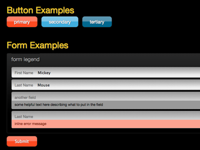 Form and Buttons Design Concept by Aarron Walter on Dribbble