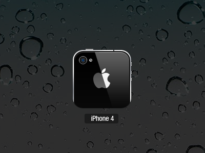 iPhone 4 by Elias Keppens on Dribbble