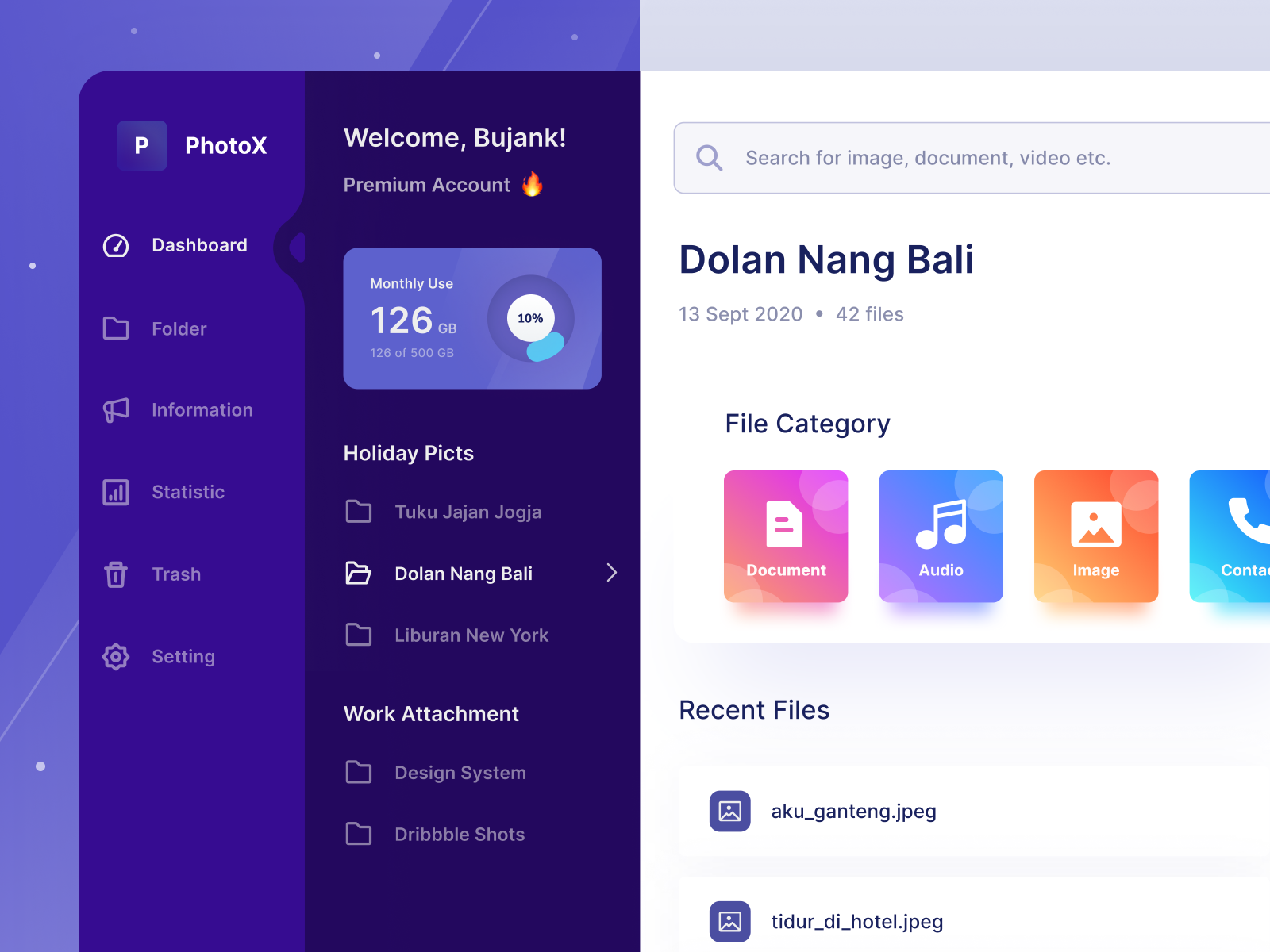 Files management by George Noah | Dribbble