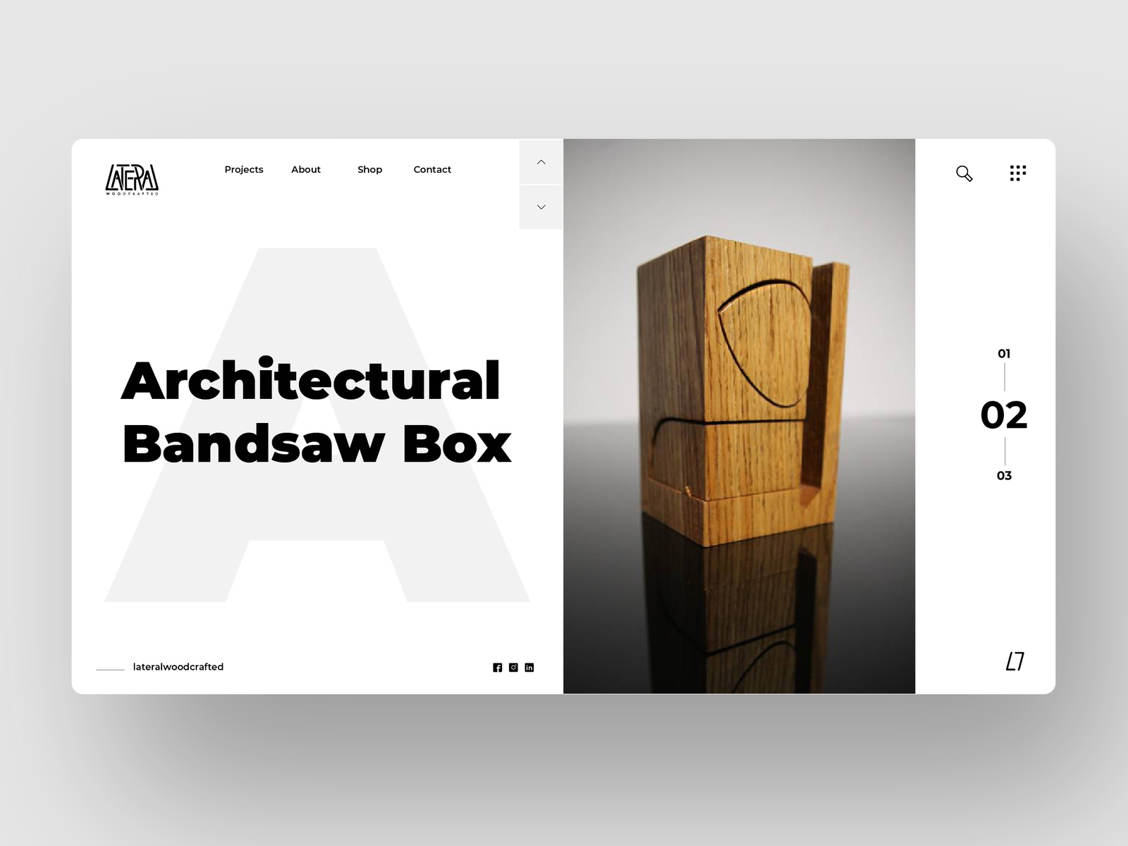 Lateral UI by Markos Provelengios on Dribbble