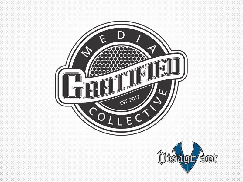 Gratified Media Collective Logo by Jonathan Sparks on Dribbble