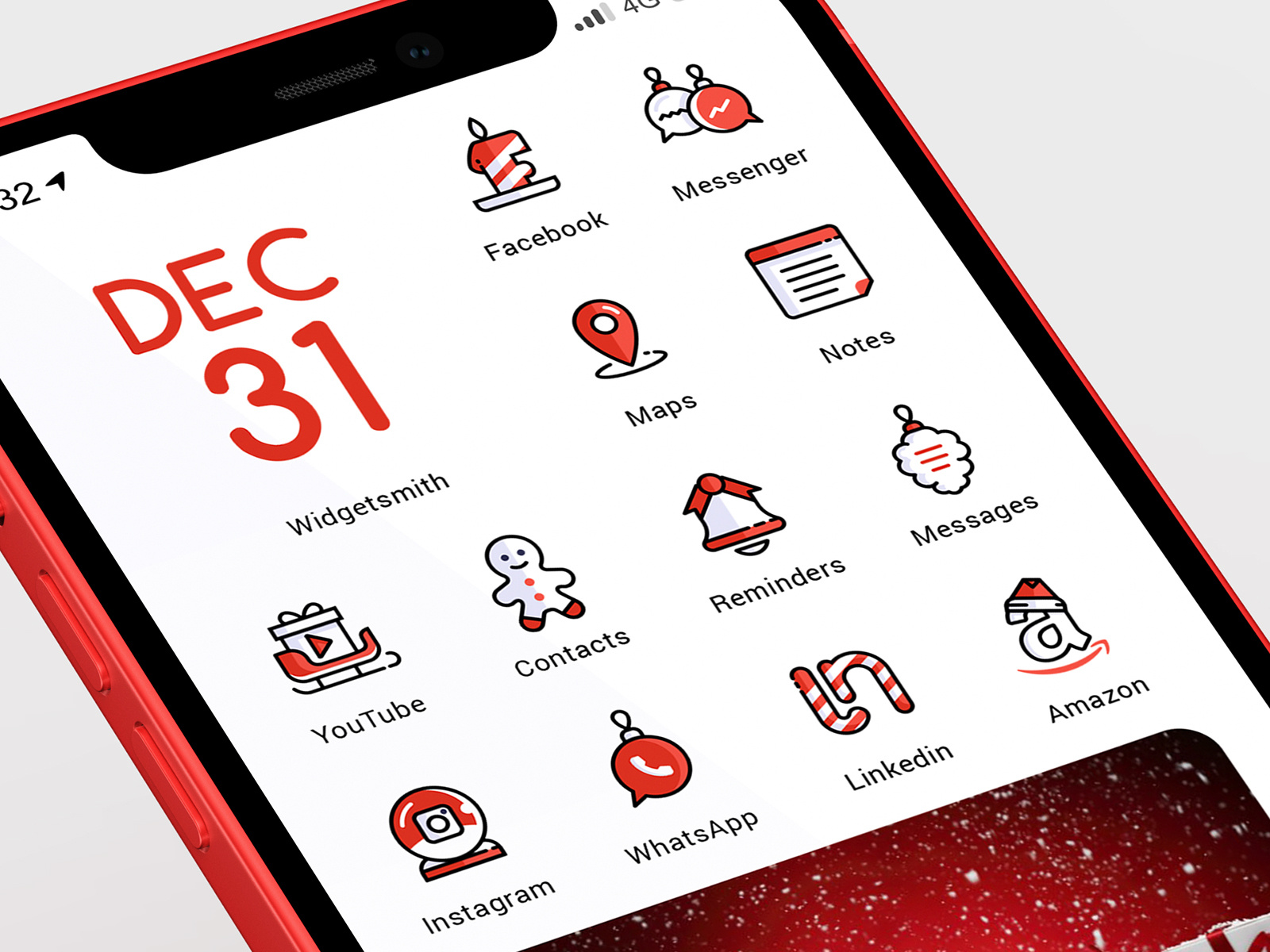 Xmas Eye Candy. iOs 14 icons set by Pixelin Studio on Dribbble