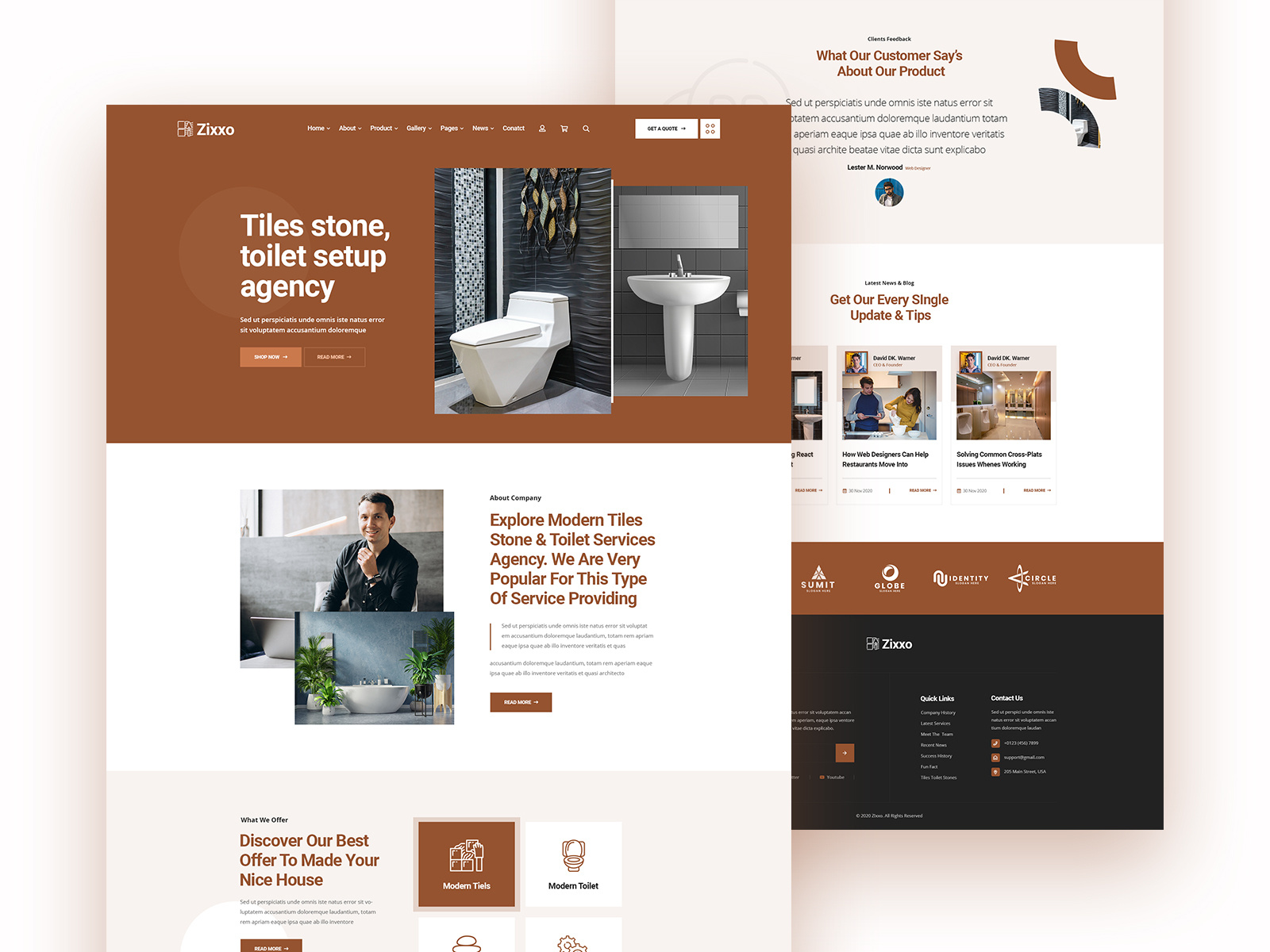 Tiles Stone Toilet Setup PSD Template by Masud ~ UI/UX Designer on Dribbble
