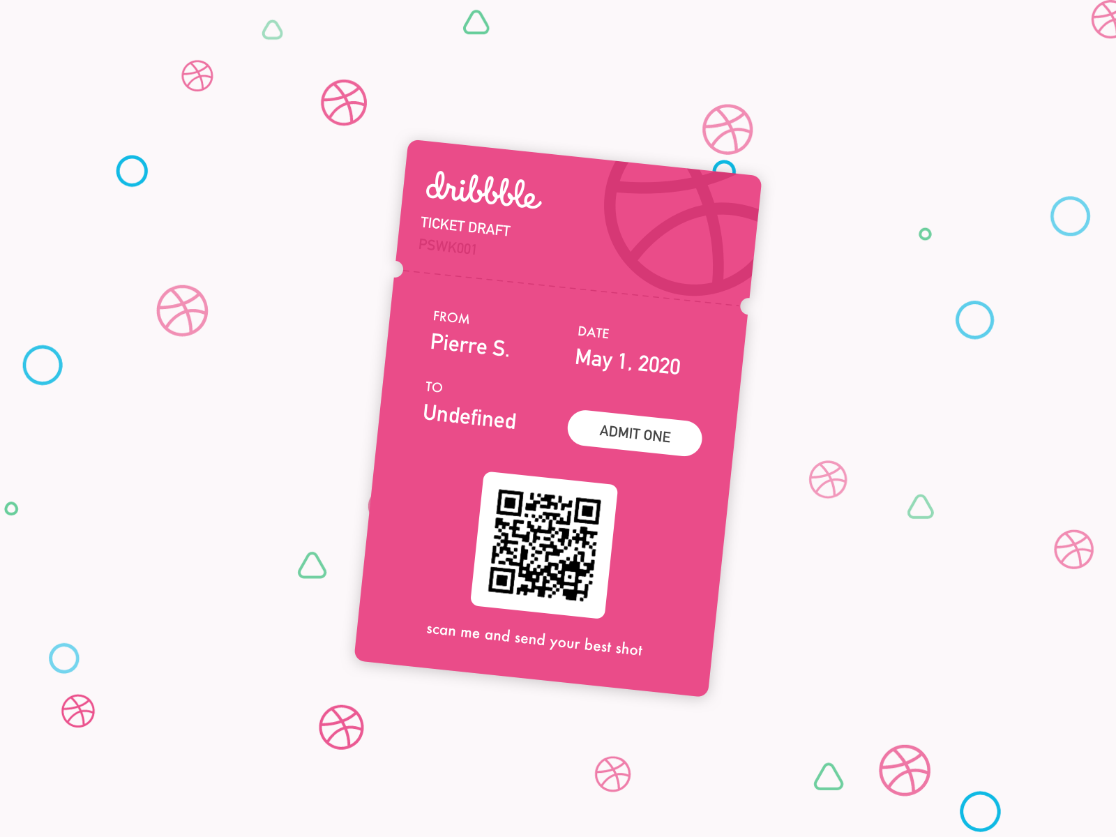 Let me invite you ! by Pierre Szuwalski on Dribbble