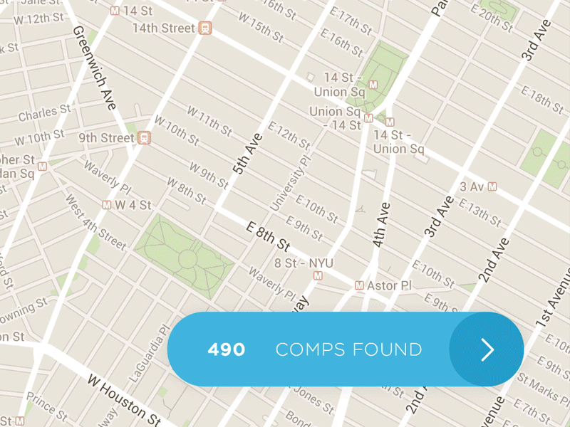 Map Counter by Mikhail for CompStak on Dribbble