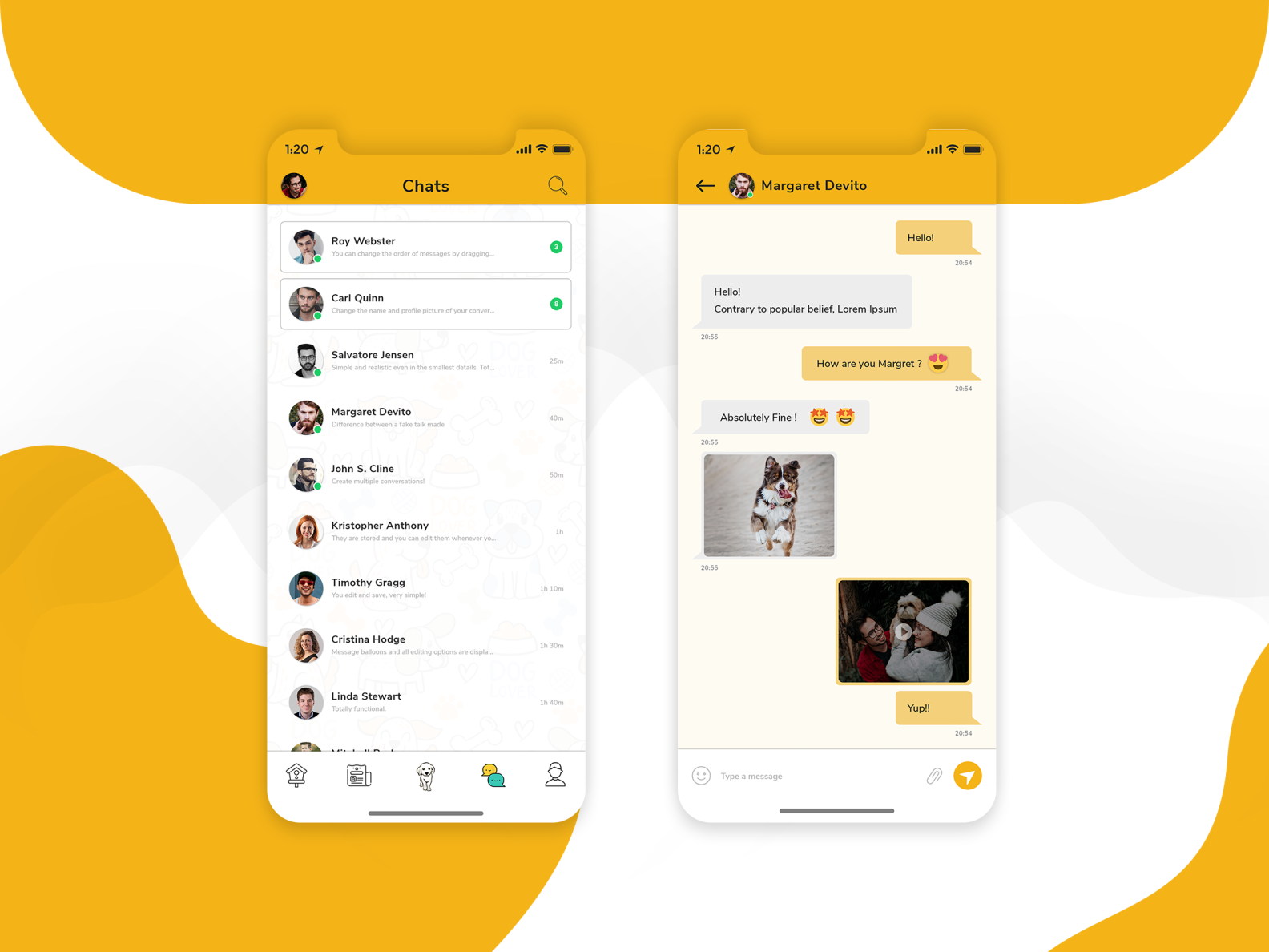 Pet Social Networking App by iQlance Solutions on Dribbble