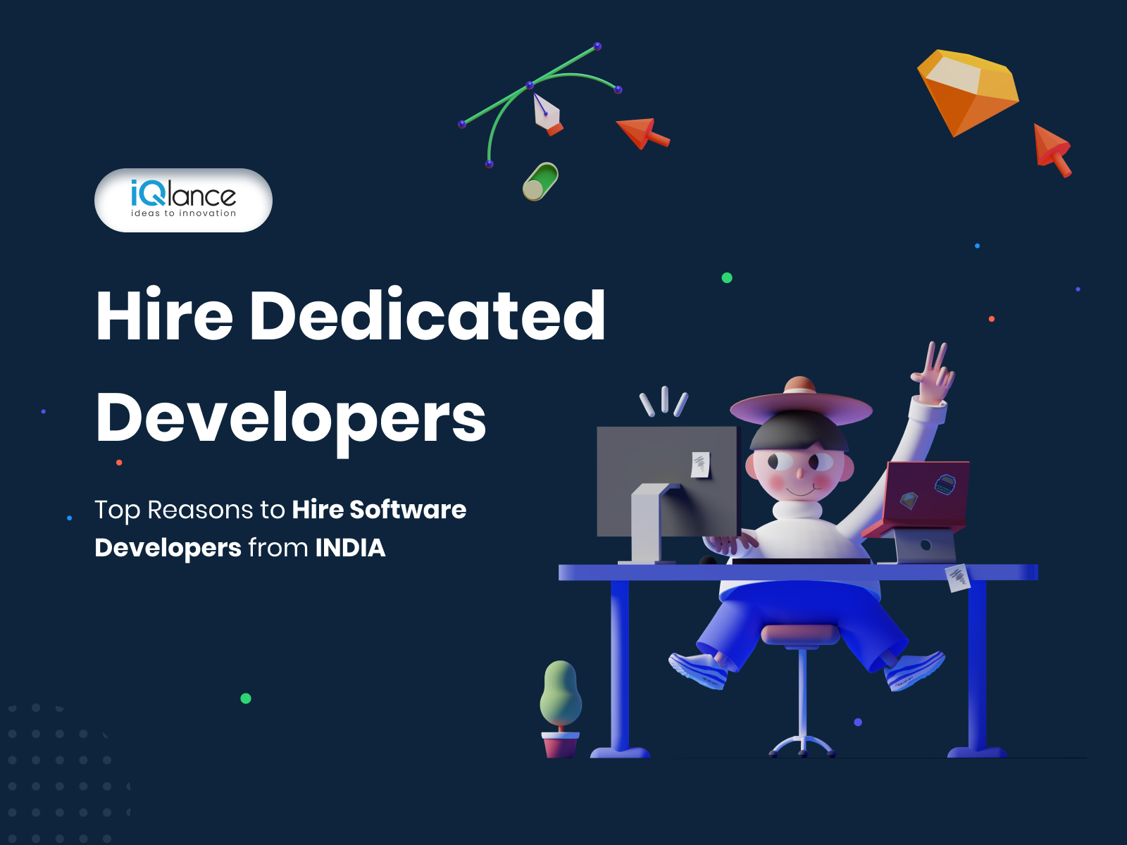 Hire Dedicated Developers from iQlance by iQlance Solutions on Dribbble