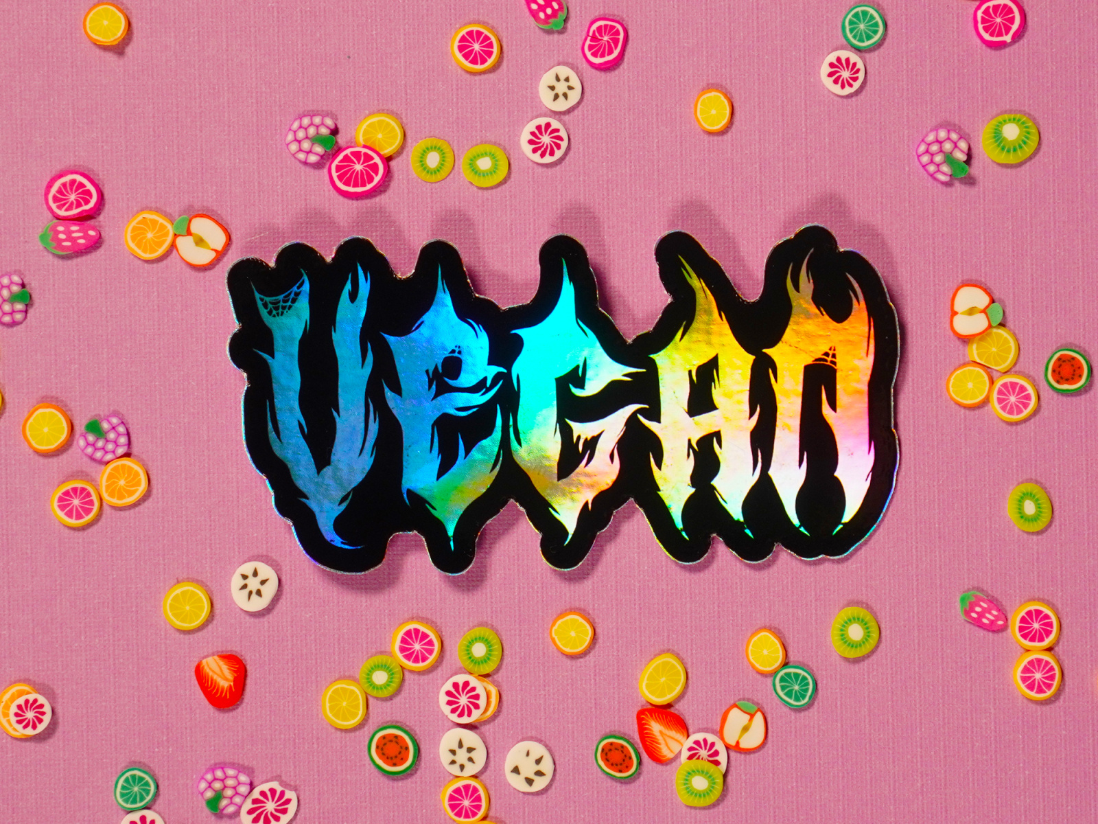 Vegan Goth Illustrative Type by Dominique Palafox on Dribbble