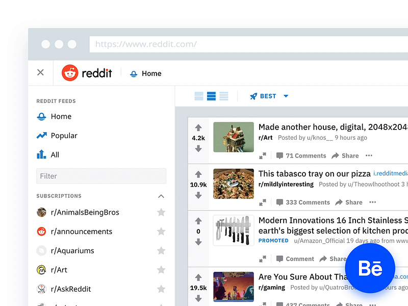 Browse thousands of Reddit Redesign images for design inspiration ...