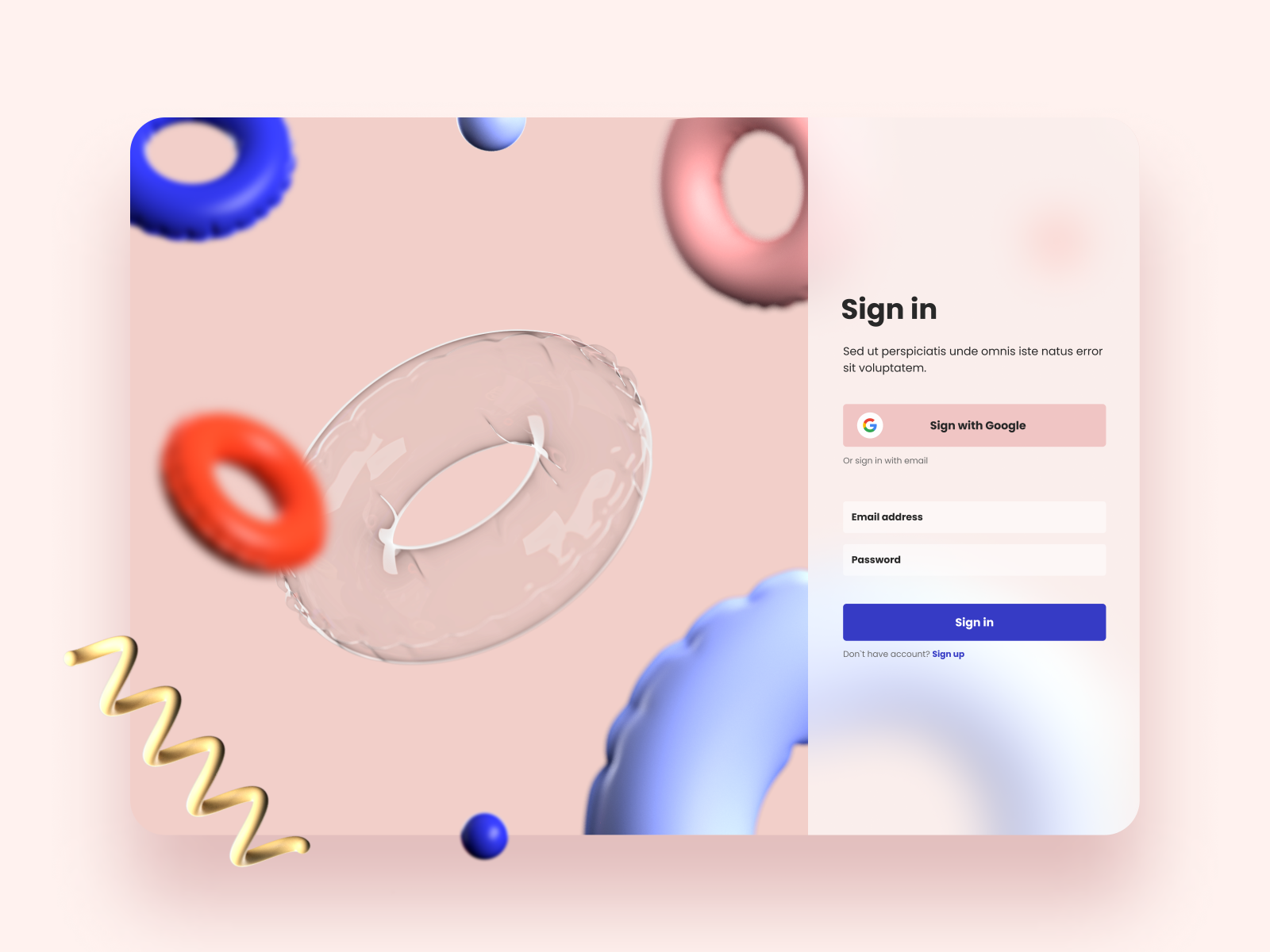 Sign in by Josue on Dribbble