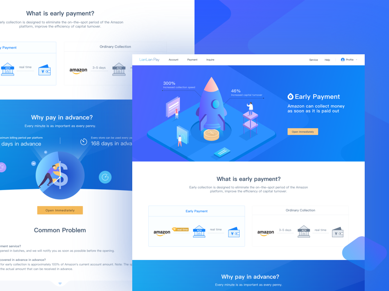 Early Payment by SKY_Karry on Dribbble