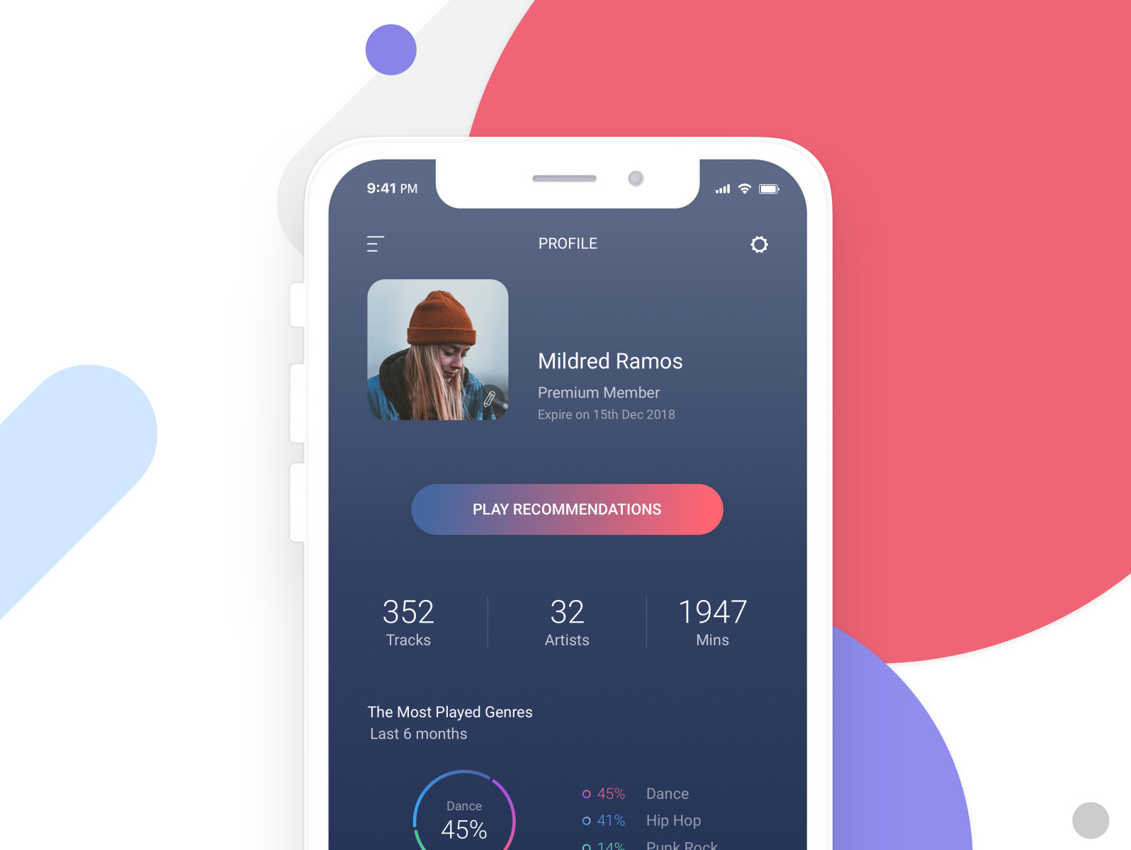 UI Design by hyangeim shin on Dribbble