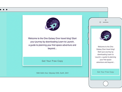 Drop - Email Template by Kimberly Connell for AWeber on Dribbble