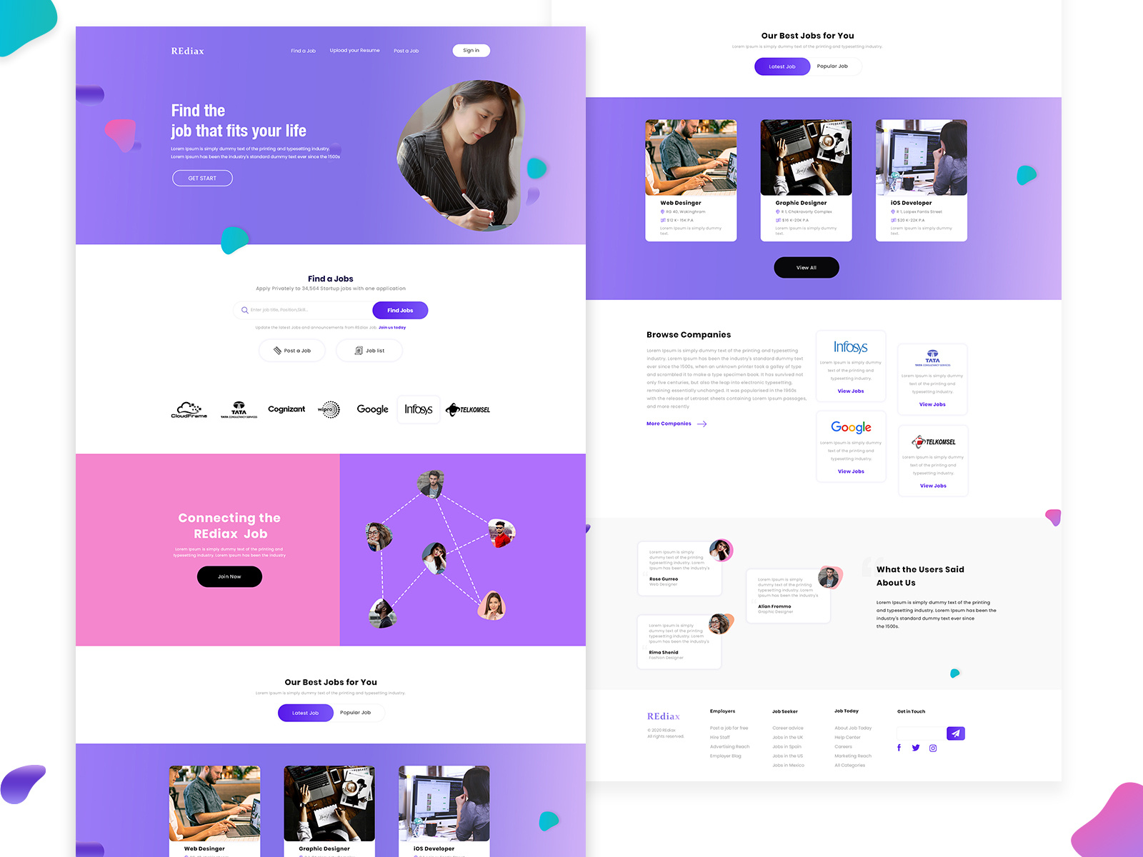 Create a Job Portal Website by Excellent Webworld on Dribbble